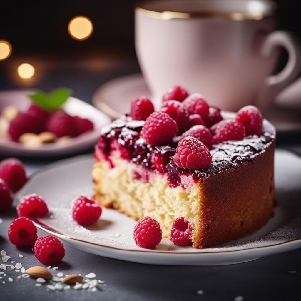 Nigella Raspberry And Almond Cake