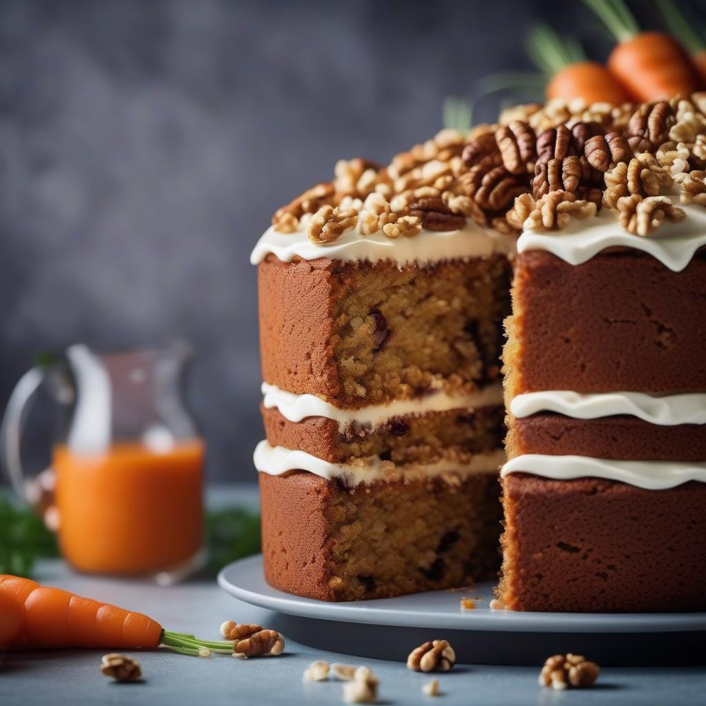 Carrot and Walnut Cake Mary Berry Recipe