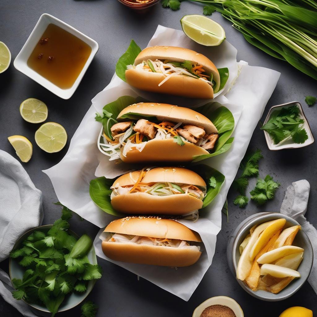 Ben Lebus’ MOB Kitchen: Lemongrass, Honey & Ginger Chicken Banh Mi